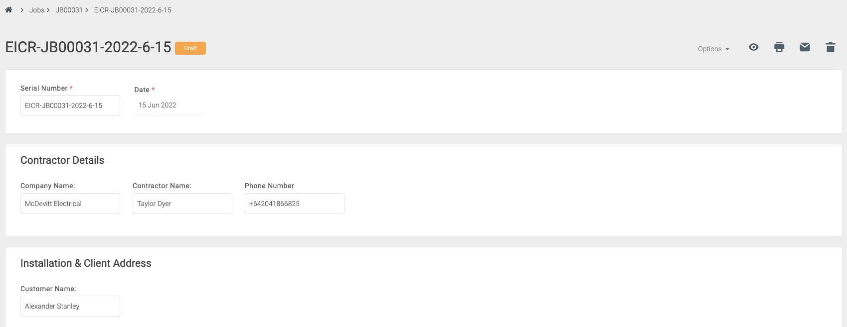 EICR Checklist for Electricians | Tradify™
