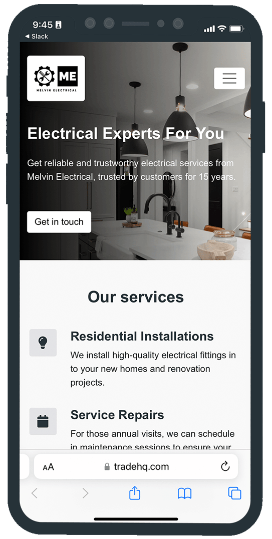 Easy Website Design for Tradesmen | Free Trial! | Tradify™