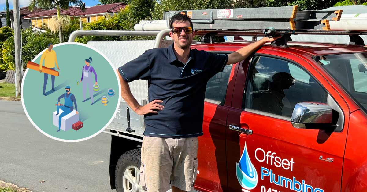 Offset Plumbing Backs Up Their Business | Tradify™