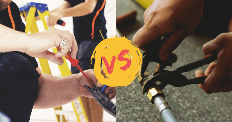 Electrician vs Plumber - Which Trade Is Right For You? | Tradify™